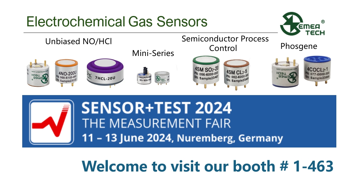 盛密科技将参加德国纽伦堡SENSOR+TEST 2024展会_氰化氢传感器_氯化氢传感器_辐射检测--盛密科技（上海）有限公司